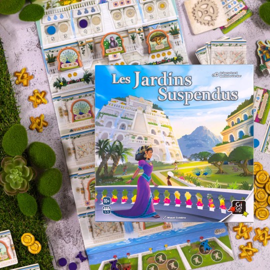 Les Jardins Suspendus | Jeu de stratégie famille | Jeu de société Gigamic