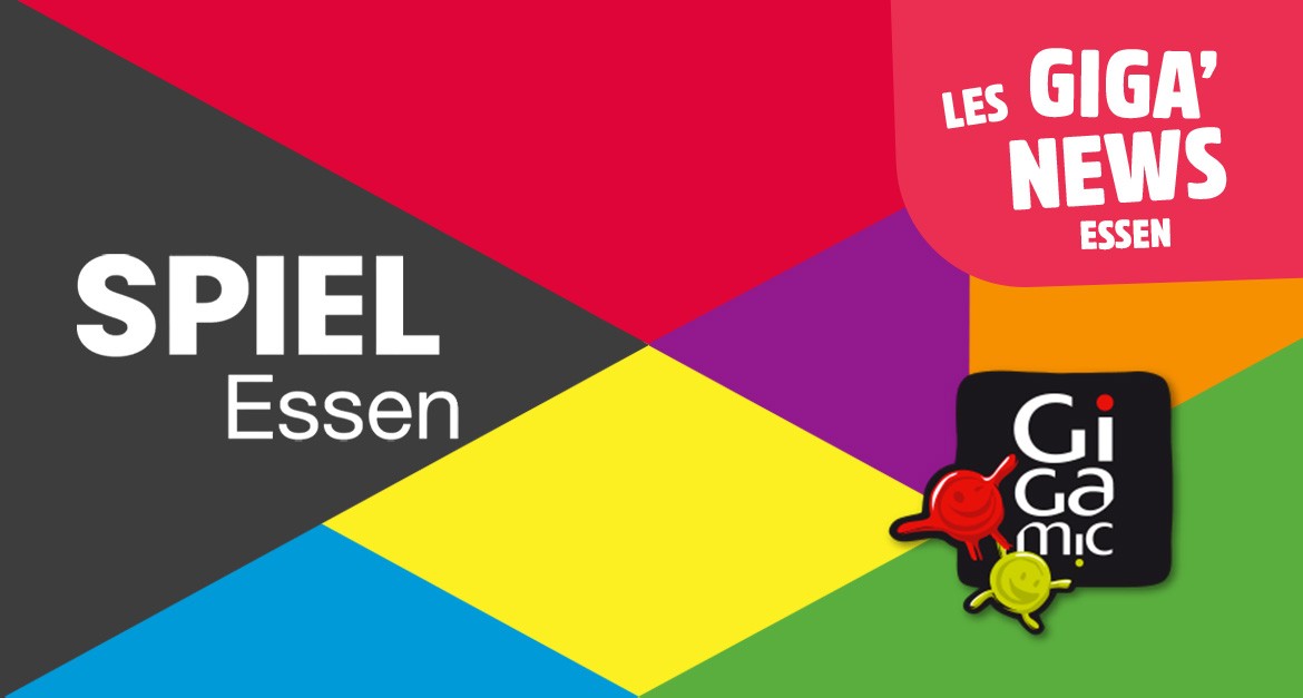 Gigamic à Essen 2024 - Stand F300 Hall 6 | Nouveautés et Exclusivités